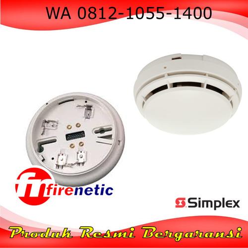 Jual 100pcs Simplex 4098-9714 SSD Photo Sensor Smoke Detector + Base ...