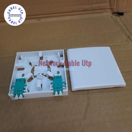 Jual Roset FO 4 Core LC-LC Duplex OM3 + Adapter Saja - Jakarta Pusat ...