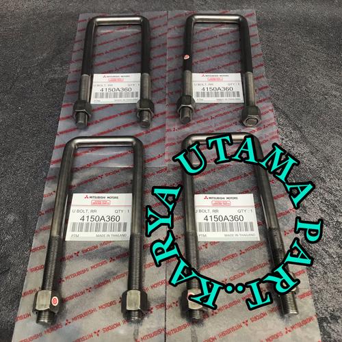 Jual U Bolt Mitsubishi Triton/Pajero Sport 2.5cc 2015 Ke Bawah 4150A360 ...