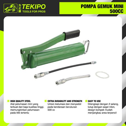 Jual TEKIPO HAND GREASE GUN / POMPA GEMUK TANGAN 500CC 6000PSI AX-AU ...