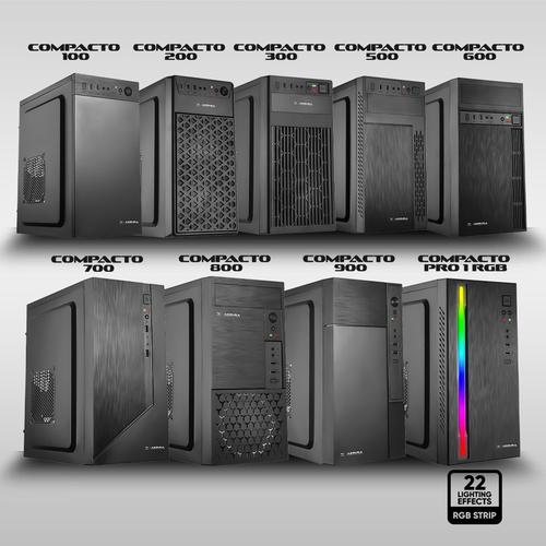 Jual Casing PC Alcatroz Azzura Compacto m-Atx with PSU Voltron Bronze ...