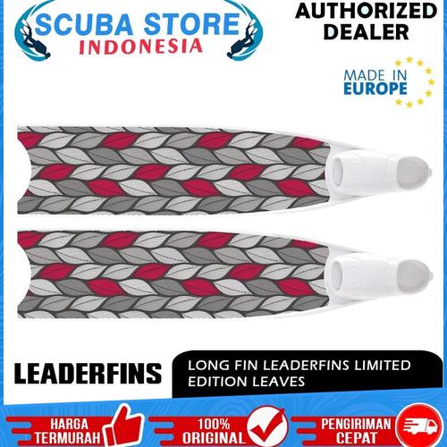 Jual Long Fin Leaderfins Limited Edition Leaves Pure Carbon Fiberglass ...