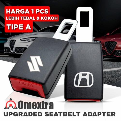 Jual Seatbelt Extension Adapter Stainless Tebal Kokoh Omextra Colokan ...