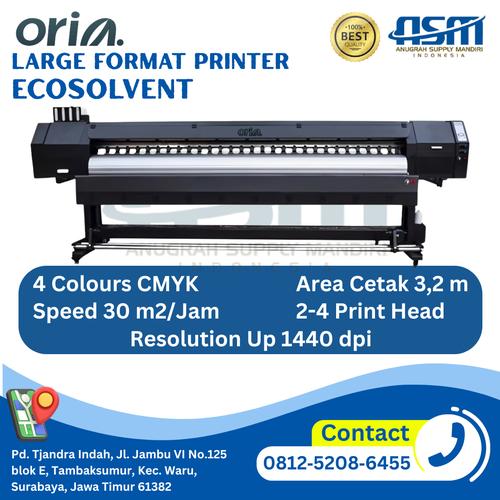 Jual MESIN DIGITAL PRINTING LARGE FORMAT PRINTER PLOTTER ORIA 3202 ...
