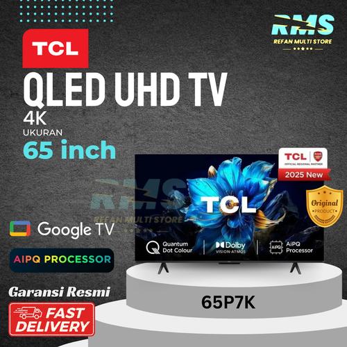 Jual QLED TV TCL 65 INCH QLED 4K UHD GOOGLE TV 65P7K GARANSI RESMI ...
