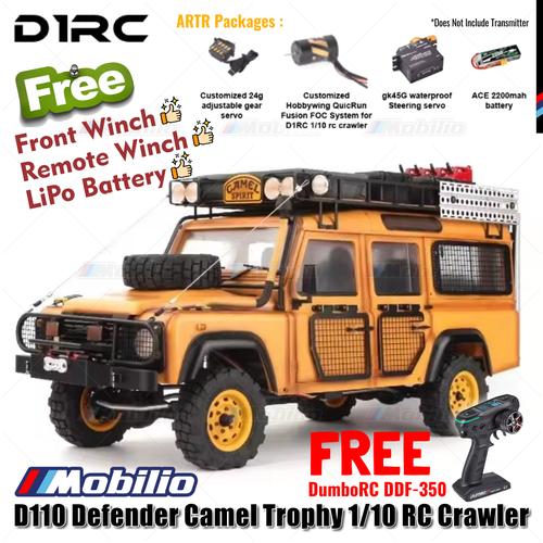 Jual D1RC D110 Defender Camel Trophy 1/10 Scale 334mm Wheelbase RC ...