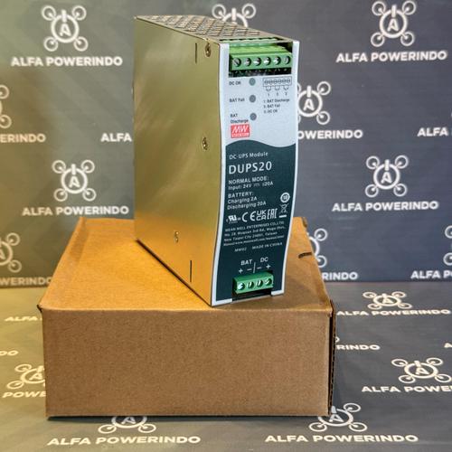Jual UPS Modul tanpa PSU 24V DC 20A Meanwell DUPS20 - Jakarta Selatan ...