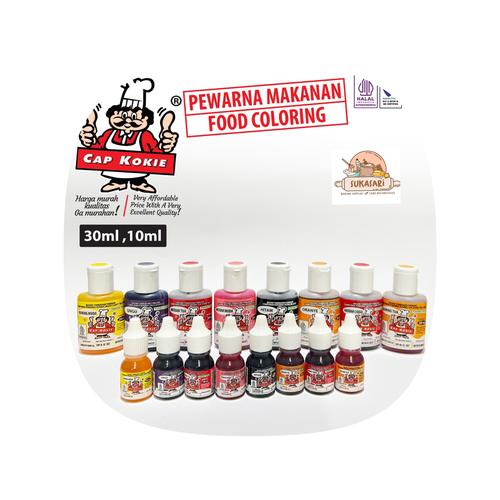 Jual Pewarna makanan KOKIE 30 ML food coloring ekonomis colouring ...