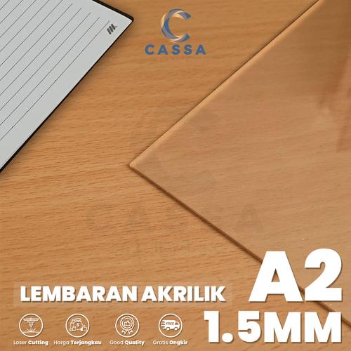 Promo Akrilik Lembaran Bening A2 1,5mm / Acrylic Sheet Clear ...