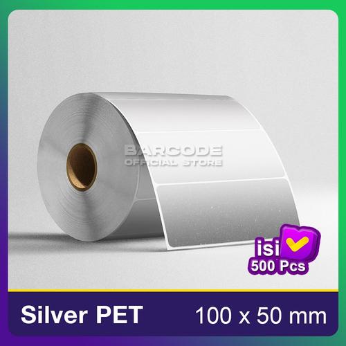 Jual Custom Label Barcode Putih Bahan Semicoated Thermal Yupo ...