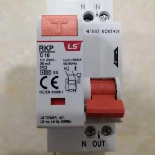 Jual LS RCBO ELCB RKP 2pole 16A 1p+N 16A 30mA LS - Jakarta Pusat - DUNIA LISTRIK SEJAHTERAH ...
