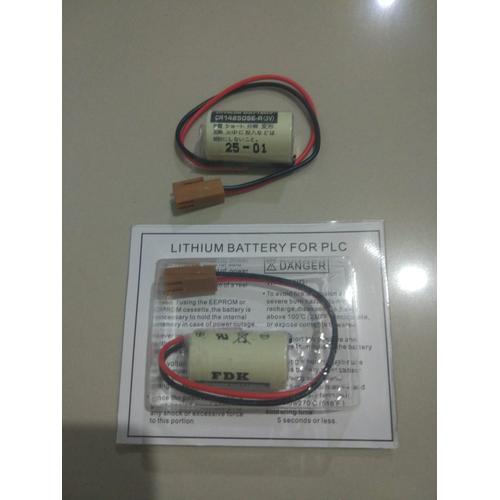 Jual FDK PLC CR14250SE-R 3V 1/2AA 850mAh Plug /socket Battery Baterai ...