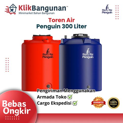 Promo TOREN PENGUIN 300 LTR / TOREN AIR / TANGKI AIR PENGUIN - Orange ...