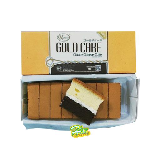 Jual Rious Gold Cake Choco Cheese Cake / Kue Coklat Keju - 400 gram ...