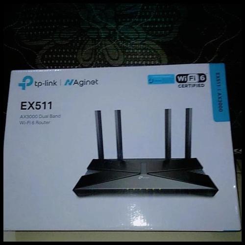 Jual Networking Router Tp-Link Ex511 / Ax300 Dual Band Wi-Fi 6 Router ...