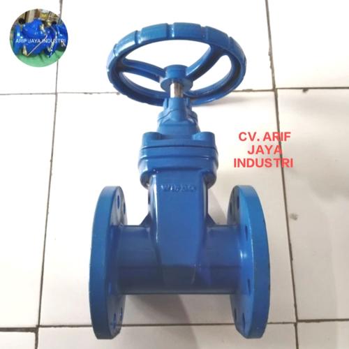 Jual 3 inch Gate valve resilient WIPRO flange PN16 DN80 - Kota Surabaya ...