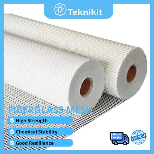 Jual Fiber Glass Mesh Waterproof Net 5mm (1mx50m) Serat Jaring ...