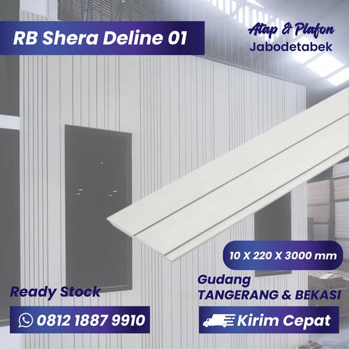 Jual SHERA Splendid Plank Deline DL 01 uk. 10 x 220 x 3000mm - Kab ...