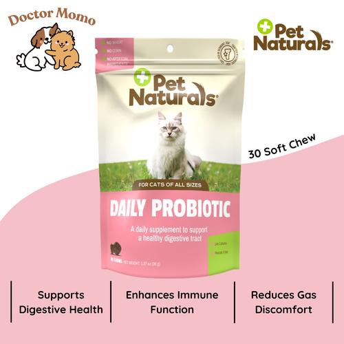 Jual Pet Naturals Daily Probiotic Cats 30 Chews Snack Probiotik Kucing ...