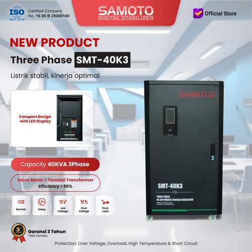Promo Samoto Digital Stabilizer Stavol Listrik Three Phase 40000VA ...