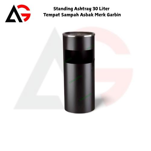 Jual Standing Ashtray 30 Liter Tempat Sampah Asbak Besar Garbin - dust ...
