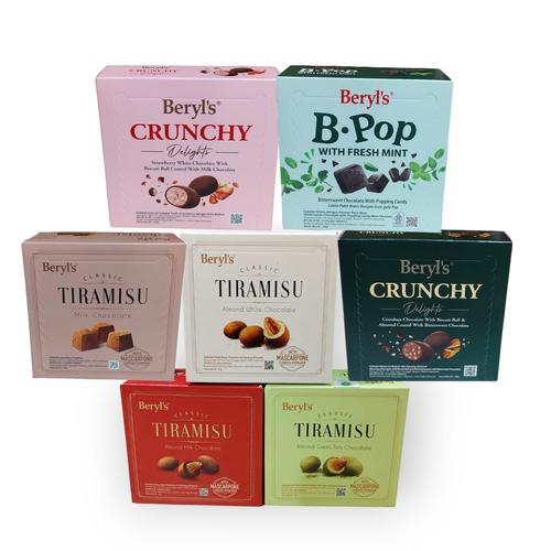 Jual Beryl's Tiramisu Chocolate Beryls Coklat Coklat Beryls 65 g ...