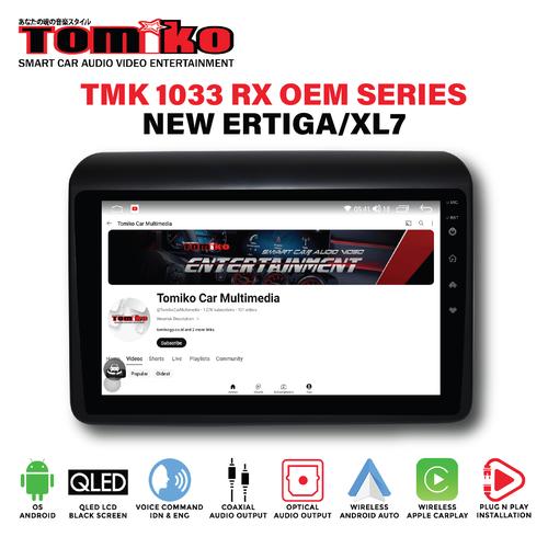 Promo Tomiko Head Unit Android TMK 1033 RX OEM Series for New Ertiga / XL7 - Incld Cam 360 Cicil ...