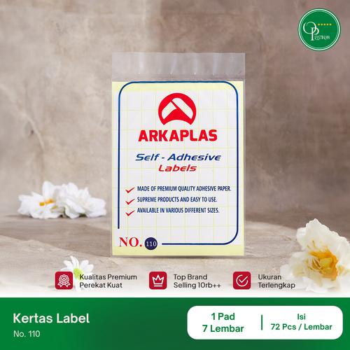 Jual Label Undangan Stiker Polos No 110 No 111 /Self Adhesive Label 110 ...