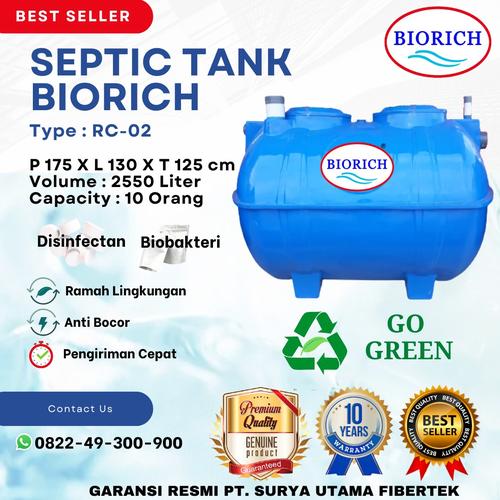 Jual Septic tank biotech - septic tank biofil biotank biorich 2500 ...