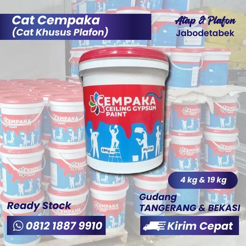 Jual CEMPAKA Ceiling Gypsum Paint - Cat Plafon Gypsum - 19kg METROWHITE ...
