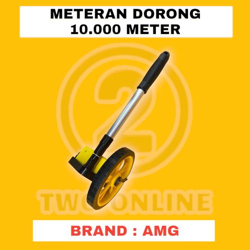 Jual METERAN DORONG 10000 M 1 RODA/MEASURING WHEEL/ALAT UKUR DIAMETER ...