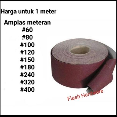 Jual Amplas ampelas besi kayu serbaguna rol meteran #60#80#100#120#150 ...