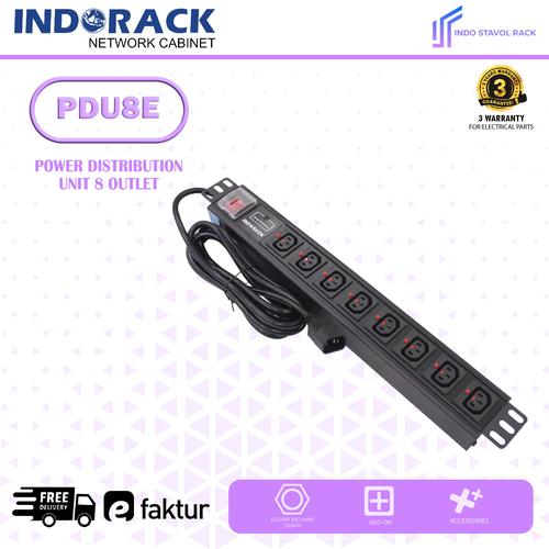 Jual Power Distribution Unit Stop Kontak Colokan Germany 8 Outlet PDU8E ...