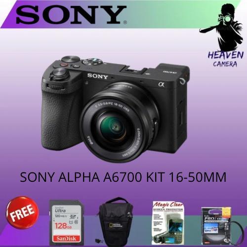 Jual SONY ALPHA A6700 KIT 16 50MM / SONY A6700 KIT 16 50MM MIRRORLESS ...