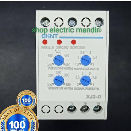 Jual Chint xj3d 380v AC over under voltage phase failure relay 380v - Jakarta Barat - shop ...