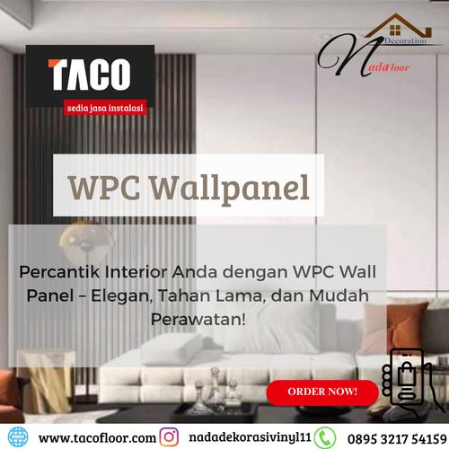 Jual Wpc deco wallpanel taco | estetik wpc panel motif kayu panjang ...
