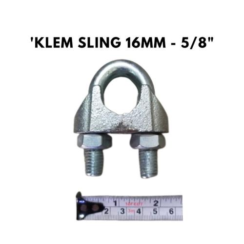 Jual KLEM SLING KLEM KABEL SLING TERSEDIA BANYAK UKURAN/KUKU MACAN KLEM ...