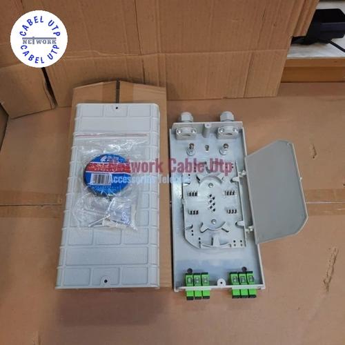 Jual OTB Wall / ODF / Roset FTTH 6 Core SC APC + Adapter Saja - Jakarta ...