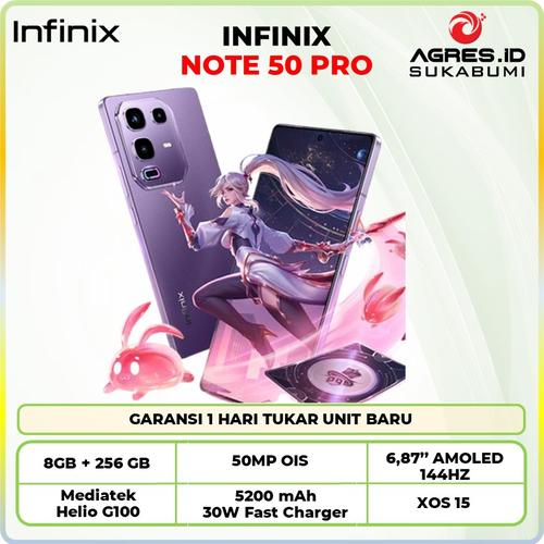 Promo Infinix Note 50 PRO 8GB 256GB Garansi Resmi - BLACK, HANDPHONE ...