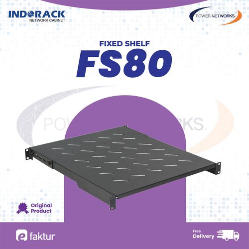 Jual INDORACK FS80 FIXED SHELF DEPTH 550mm UNTUK AMBALAN CLOSE RACK 19 ...