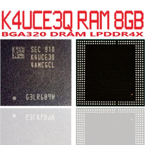 Jual IC RAM Samsung A51 8GB K4UCE3Q A515 LPDDR 32Gb K4UCE3Q4AM-AGCJ ...