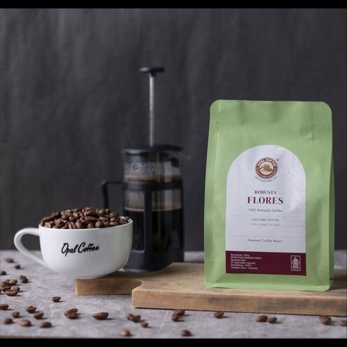 Jual Opal Coffee - Flores Robusta Roasted Beans 250g - Jakarta Pusat ...