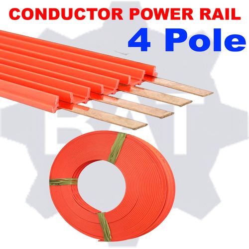 Jual Konductor / Conductor Power Rail Hoist 3 Phase / 4 Pole 70A ~ 75A ...