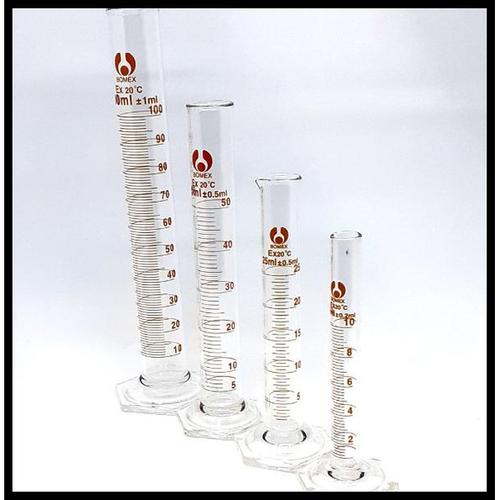 Jual Gelas Ukur Kimia Tabung Silinder Kaca Measuring Cylinder Glass 5 ...
