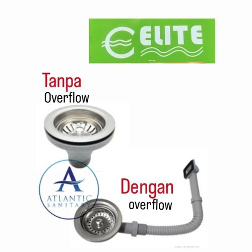 Jual Afur bak cuci piring overflow merk ELITE ori/afur sink overflow elite - pakai overflow ...