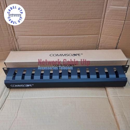 Jual Amp Commscope Cable management/wire manager Horizontal 1RU ...