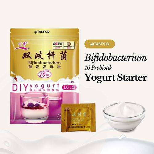 Jual Bibit Yogurt / Biang Yogurt / Starter 10 Probiotik Bifidobacterium ...