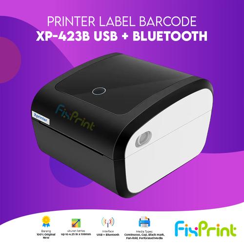 Promo PRINTER CETAK RESI ALAMAT TOKOPEDIA BARCODE XPRINTER XP-420B XP420B - XP-420B, USB ONLY ...
