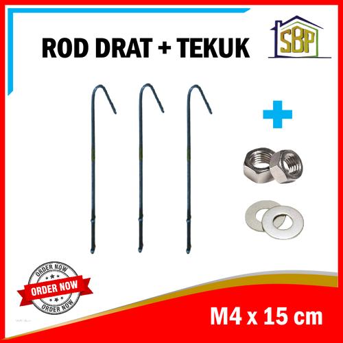 Jual Custom Rod Drat + Tekuk M4 x 15 Cm Suspension Kawat Gantungan ...