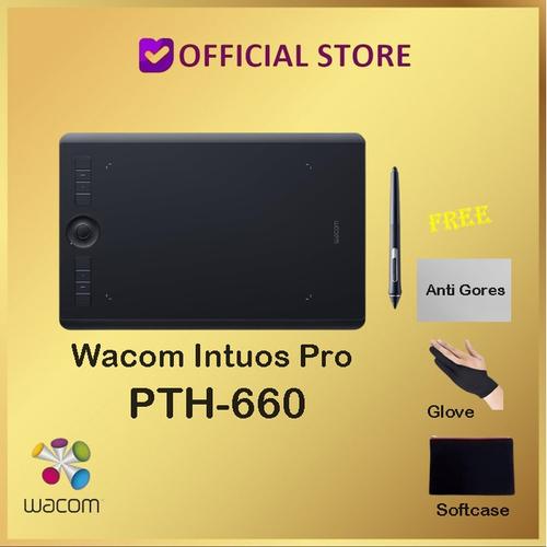 Promo Wacom Intuos Pen Tablet Pro Medium PTH-660/K0-CX PTH660 PTH 660 K0 - Extra Bonus Cicil 0% ...